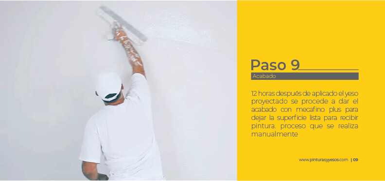 Implementación Yeso Proyectado - 10 | Pinturas y Yesos S.A.S